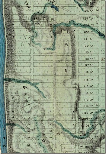 Drawing & Illustration NYC Street Grid Riverside Park Morningside ...